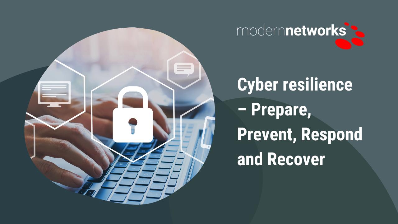 How to become a cyber resilient business
