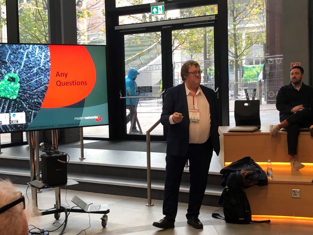 Modern Networks Talks Cyber Resilience at UKSPA event I News